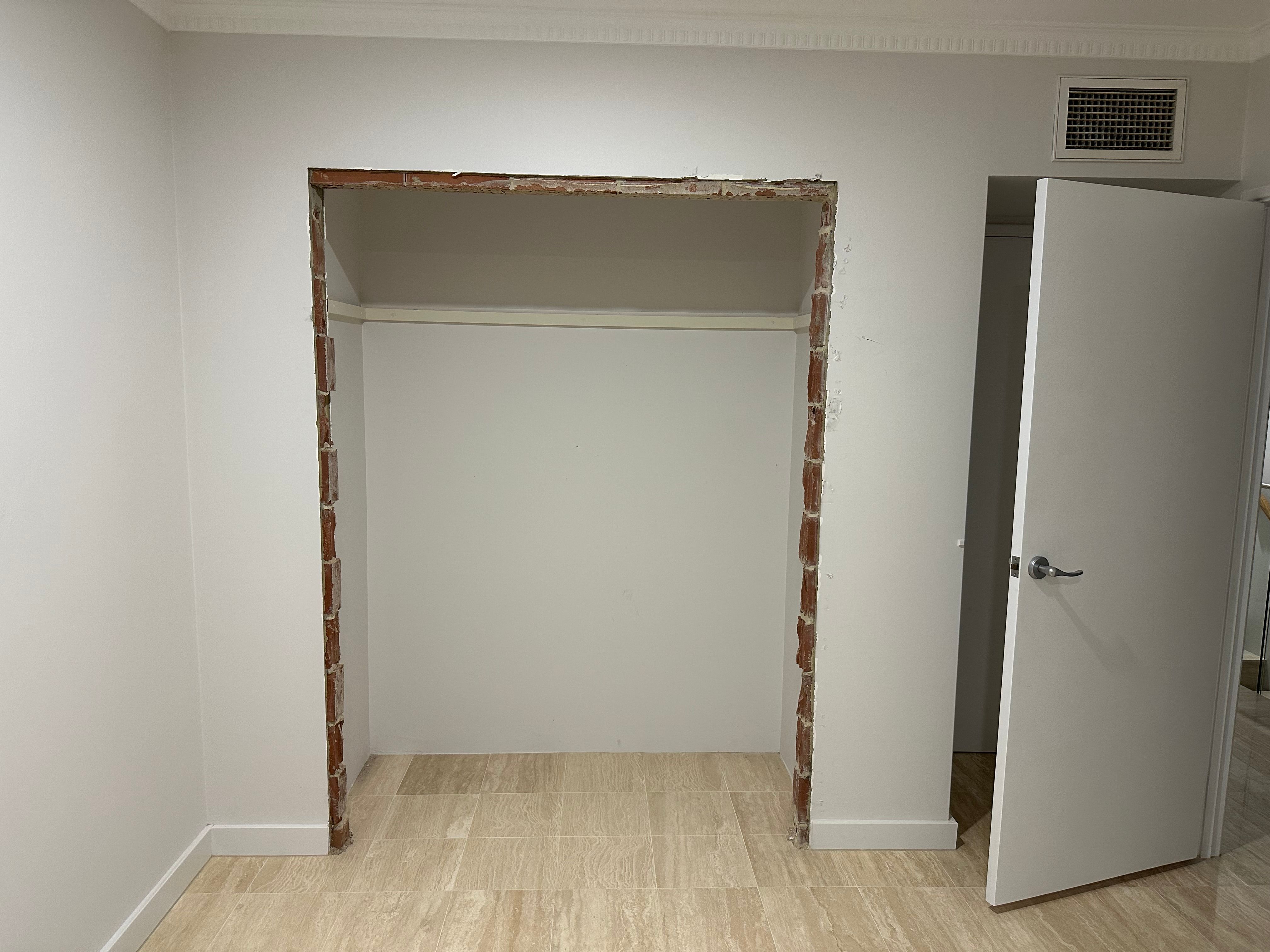 How to finish off removed door frame? | Bunnings Workshop community