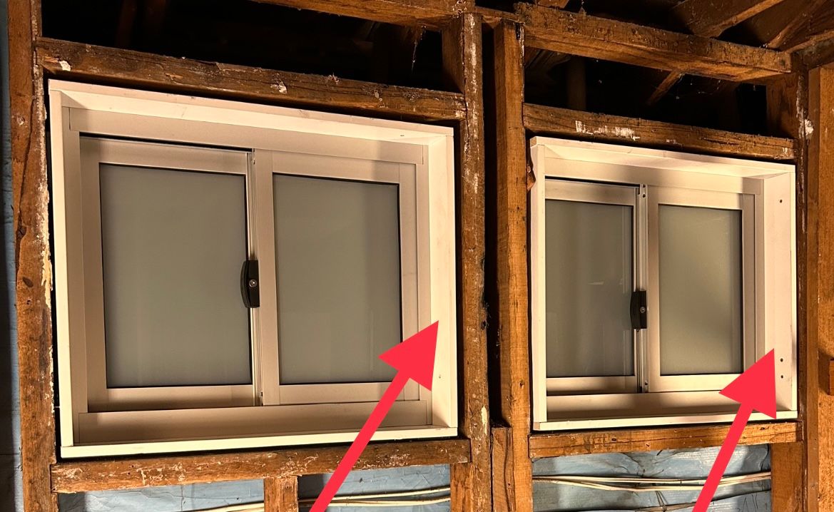 How to fix gap between windows? | Bunnings Workshop community