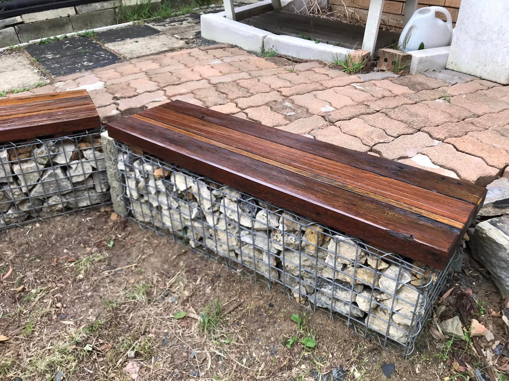 How to build a set of Gabion steps? | Bunnings Workshop community