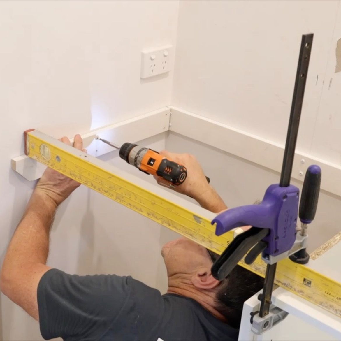 How to install a laundry benchtop | Bunnings Workshop community