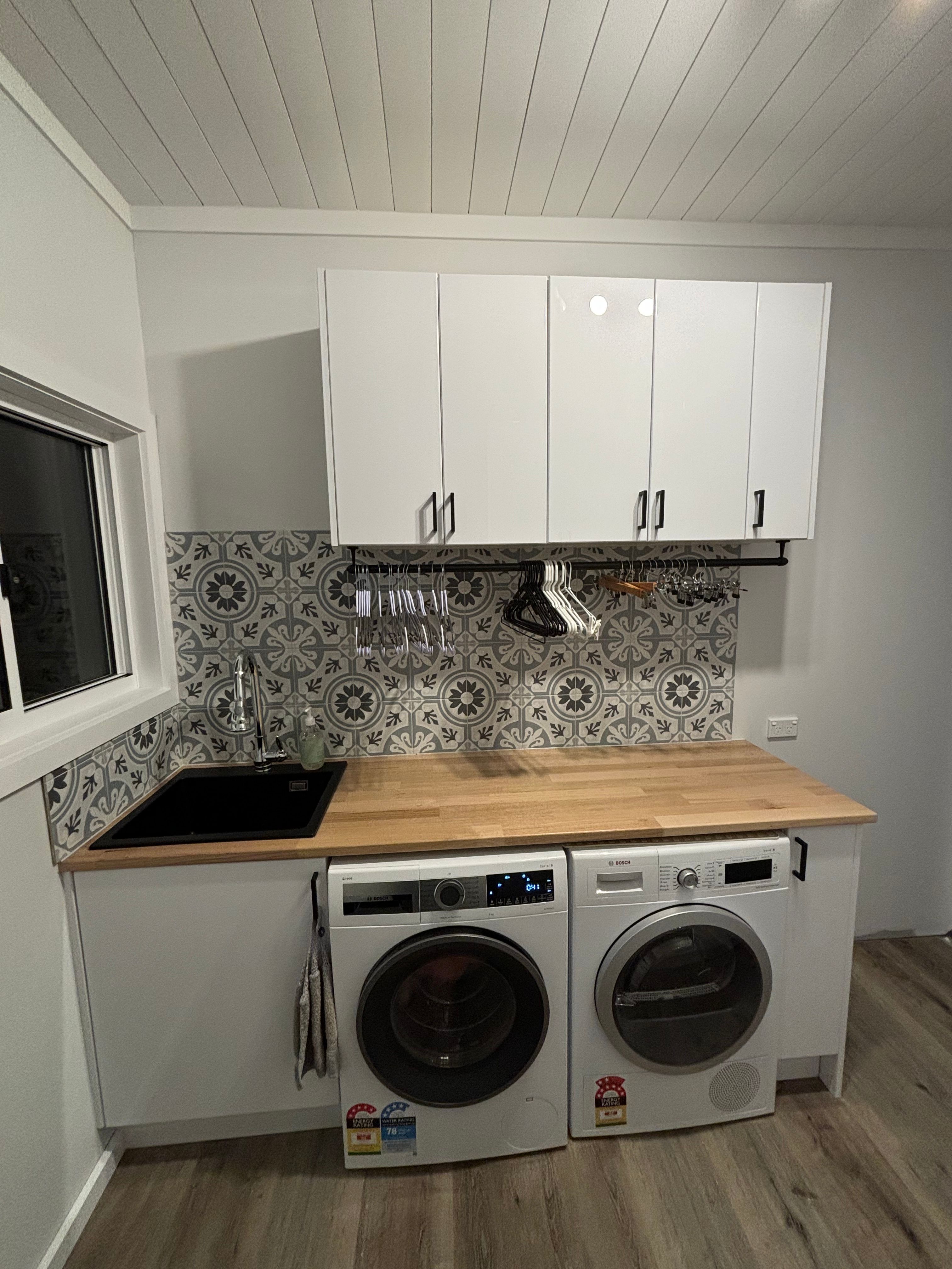 Country laundry makeover with Kaboodle c... | Bunnings Workshop community