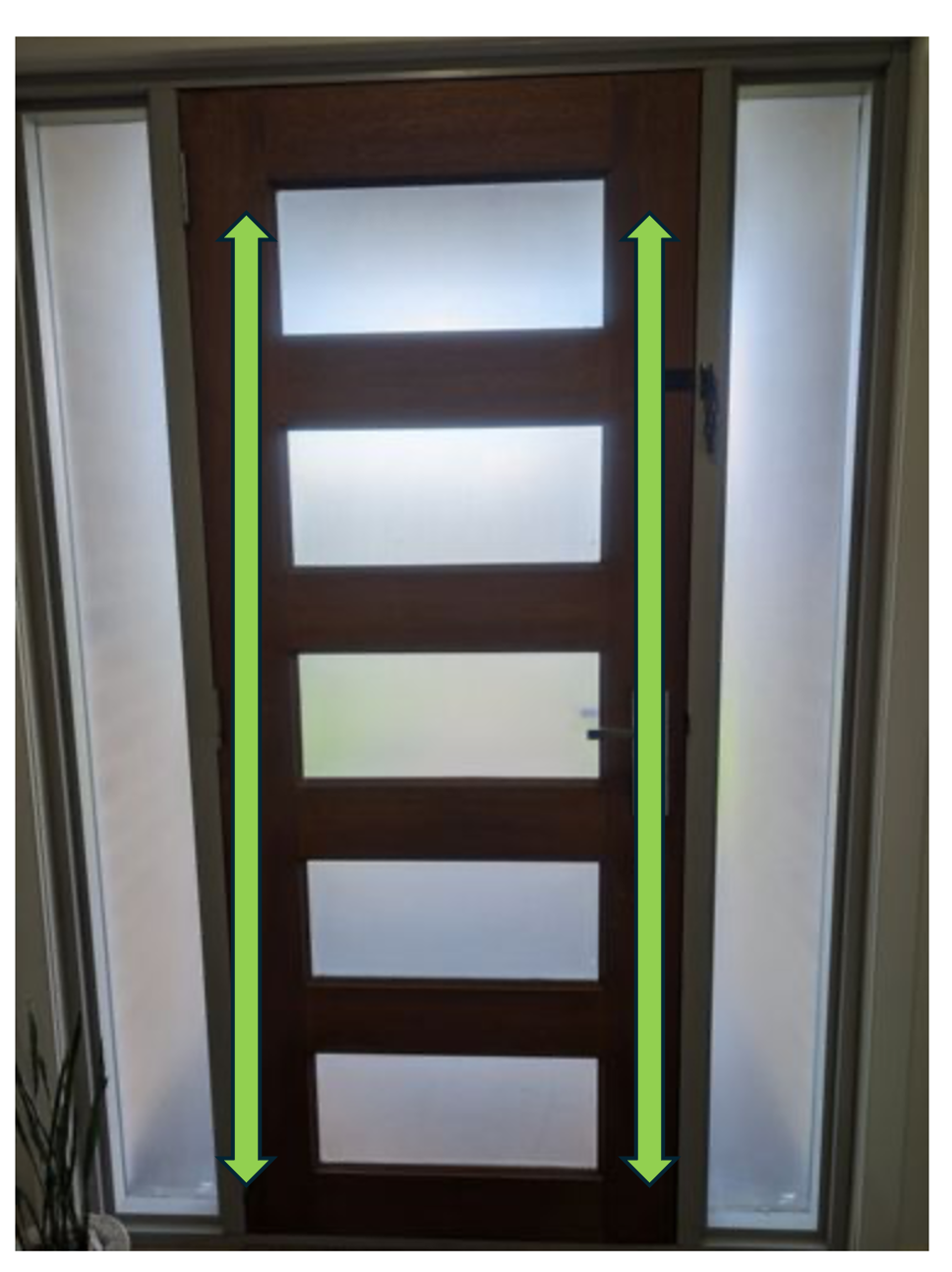 Solved: How to fix front door misalignment at to... | Bunnings Workshop ...