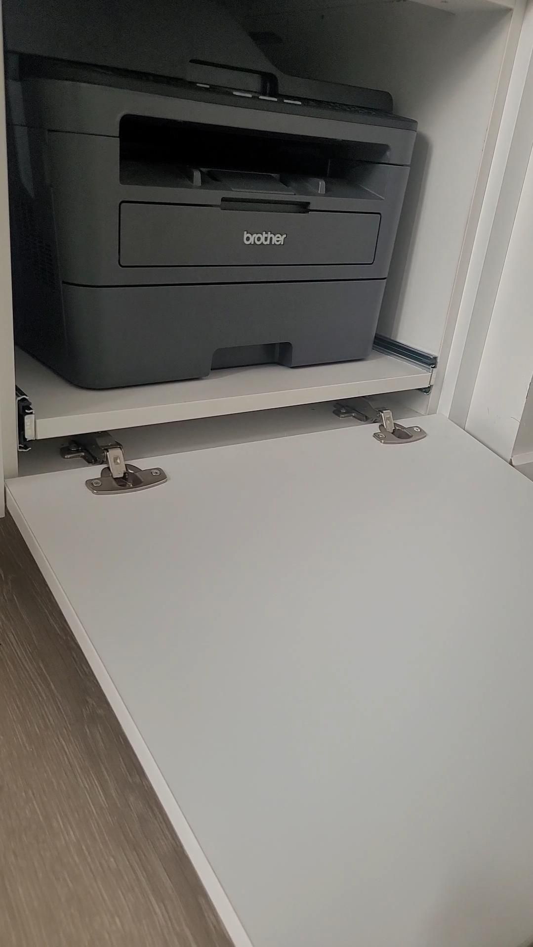 DIY printer pull-out shelf | Bunnings Workshop community