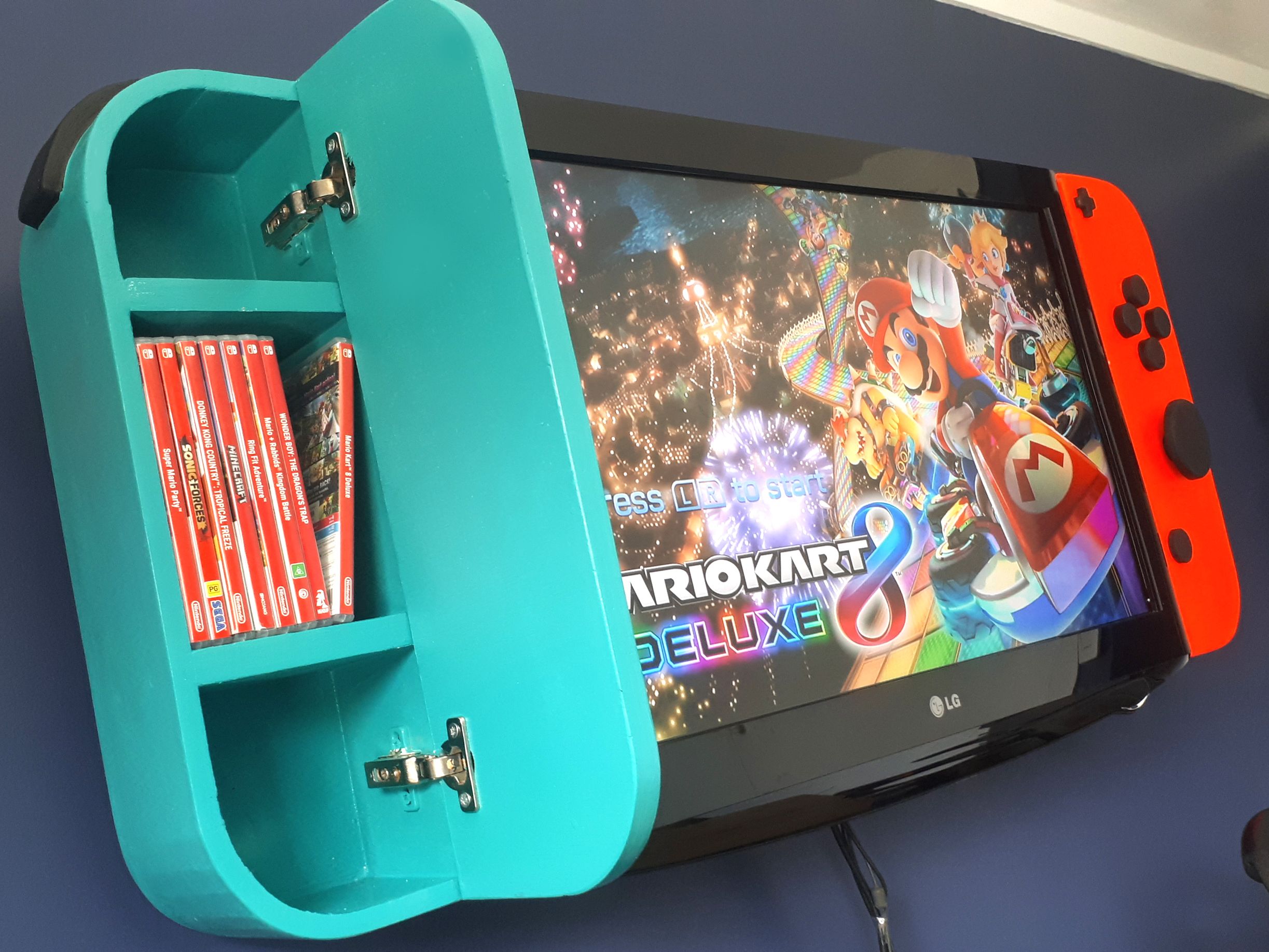 DIY Nintendo Switch TV cabinet | Bunnings Workshop community