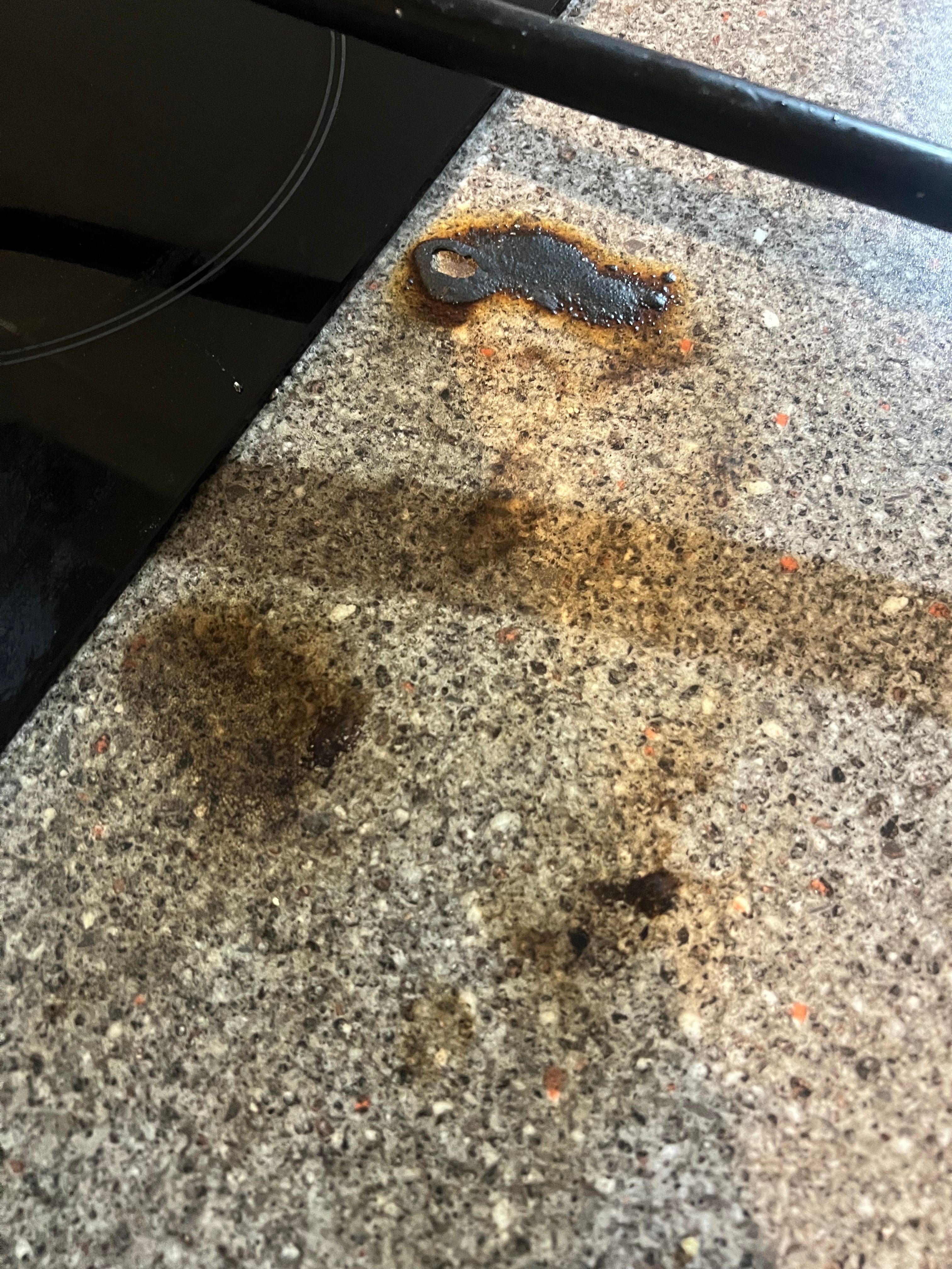 How to fix a burn mark on a kitchen benc... | Bunnings Workshop community